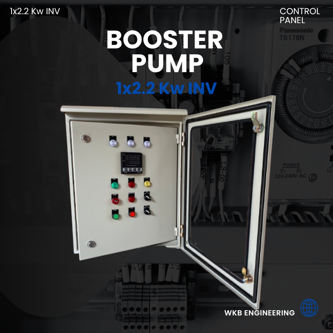 1×2.2Kw VSD BOOSTER PUMP Control Panel - Tarad Inverter - ตลาดอินเวอร์ ...